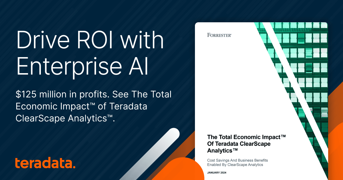 Drive ROI With Trusted AI | Teradata